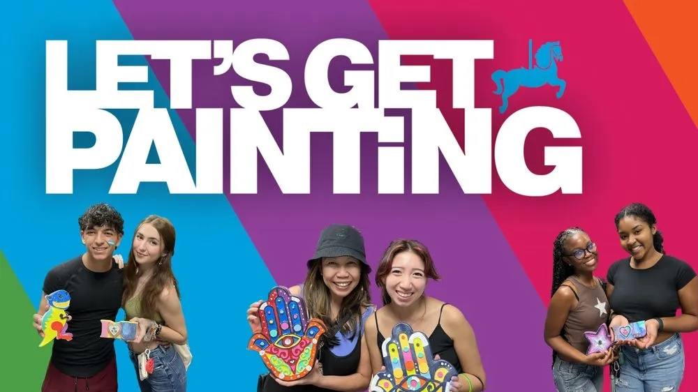 Plaster Carousel Fun Painting Studio - Team Building | teambuilding.com